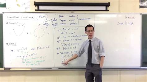 Working With Functions 2 Of 2 Substituting Variables Youtube