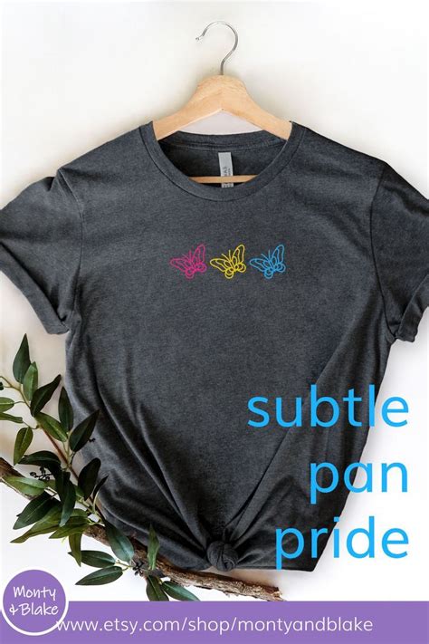 Pansexual Pride Shirt Pansexual Shirt With Pansexual Pride Flag Colors