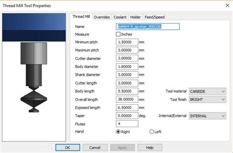 Single Point Thread Mill Autodesk Community