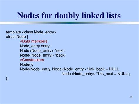 Ppt Data Structures Csci 132 Spring 2019 Lecture 21 Doubly Linked