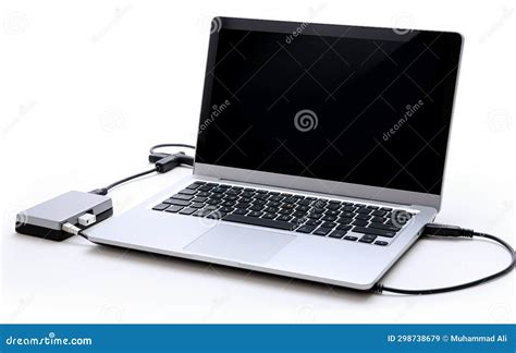 Docking Station On White Background Stock Image Image Of Living Efficiency