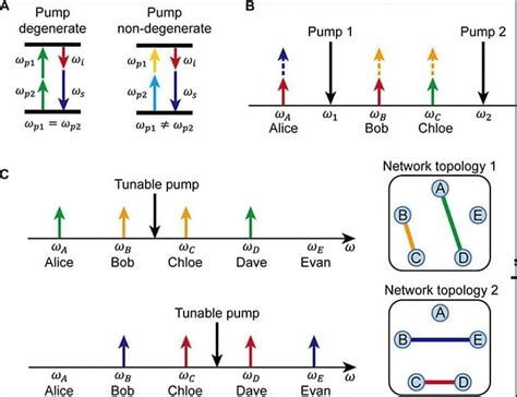 Reconfigurable Entanglement Distribution Network Based On Pump Management Of A Spontaneous Four