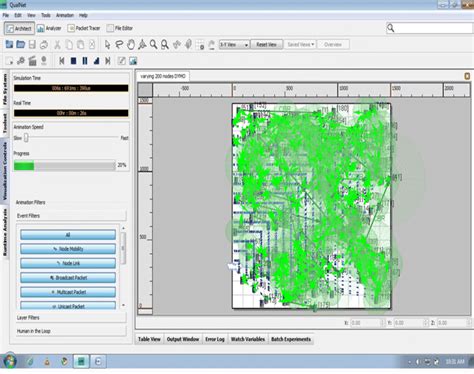 Simulation Running Scenario Framework Of Routing Protocols Download