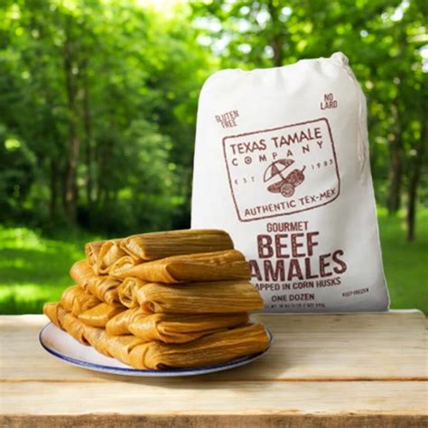 Texas Tamale Company Beef Tamales 18 Oz Bag Frozen