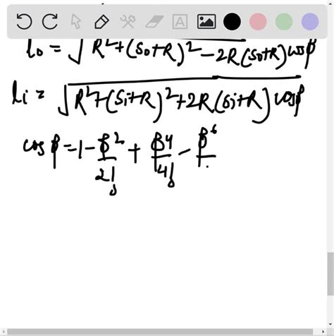⏩solved a derive equation 3 for gaussian optics from equation 1 by