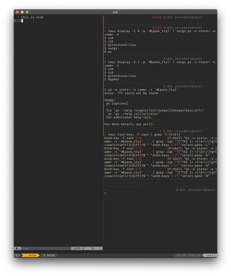 Movement Within Vim Splits Does Not Work On Remote · Issue 238