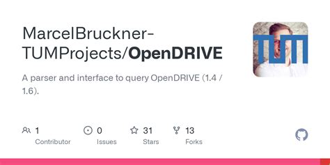 Github Marcelbruckner Tumprojectsopendrive A Parser And Interface