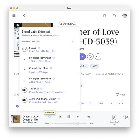Roon Adjusting Convolution Filter Tap Length Fix In Progress Support Roon Labs Community
