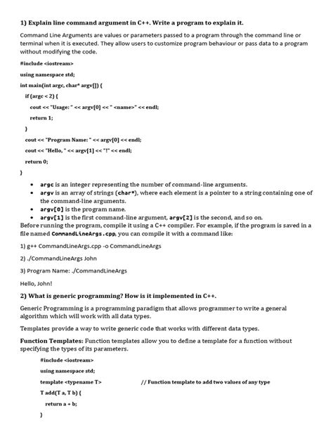 Oop Imp Pdf Class Computer Programming Inheritance Object