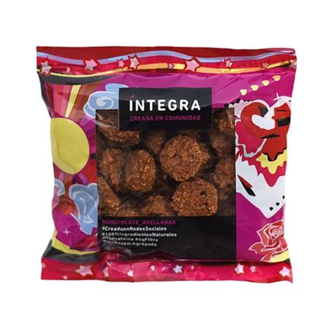 Integra Cookies Chocolate And Hazelnuts Galletitas Chocolate And Avellanas