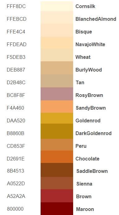 Css Color Codes For White Lasemour