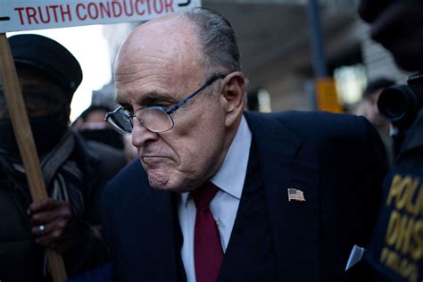 Rudy Giuliani Declares Bankruptcy After Being Ordered To Pay 150