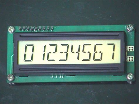 Tn Type 4 Digit LCD Display Screen LCD And LCD Display Price
