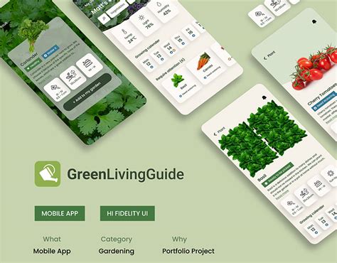 Garden App Design Ui On Behance