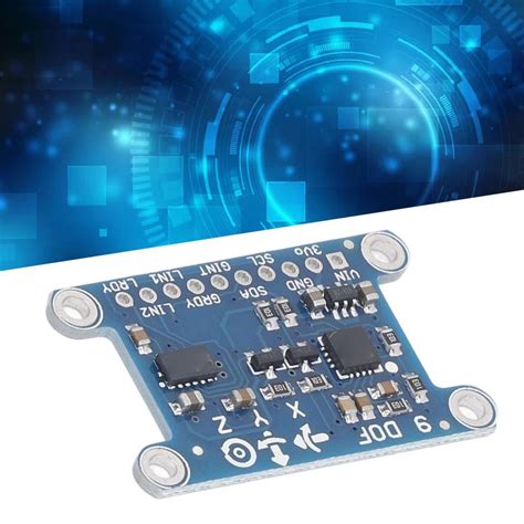 soxii accelerometer module 9 axes gyroscope 35v magnetic field angular