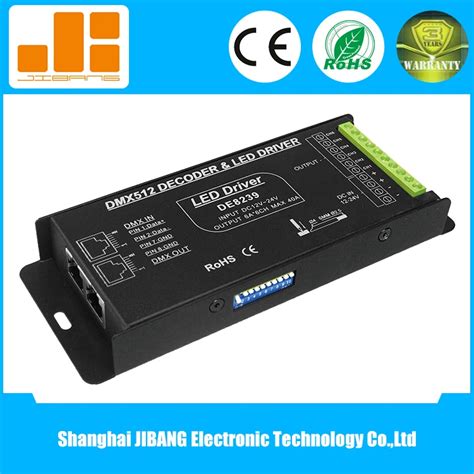 Standard Dmx512 Control 6ch Dmx Controller For Rgb Led Strip Buy 6ch Dmx Controller 6ch Dmx