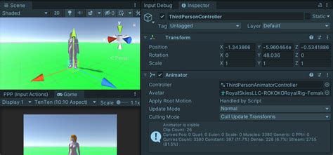Why Is The Skinned Mesh Renderer Invisible Not Rendering On Play Neither In Scene Or Game