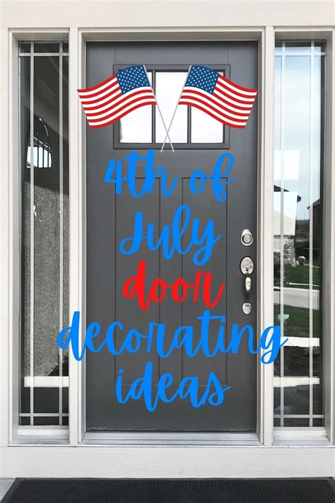 4th July Door Decoration Ideas