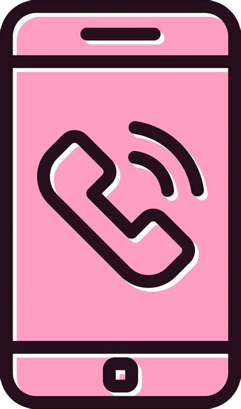 Phone Call Vector Icon 19791807 Vector Art At Vecteezy
