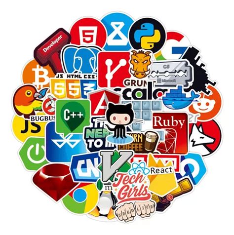 50 Pegatinas De Graffiti Para Programación De Internet Java Cuotas