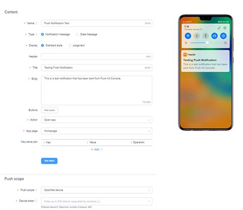 Sending Push Notifications On Flutter With Huawei Push Kit Plugin By