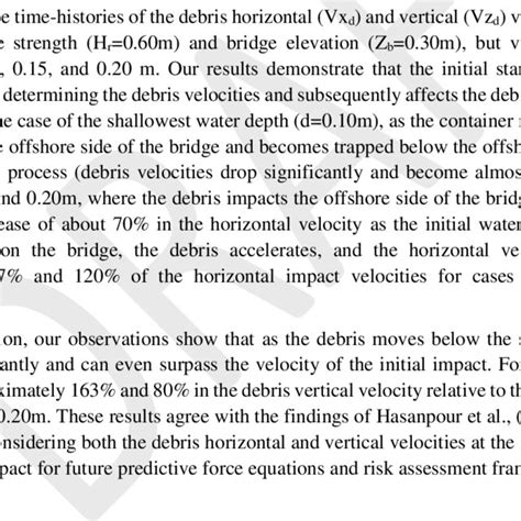 Debris Flow Bridge Interaction 313 Debris Velocities Download