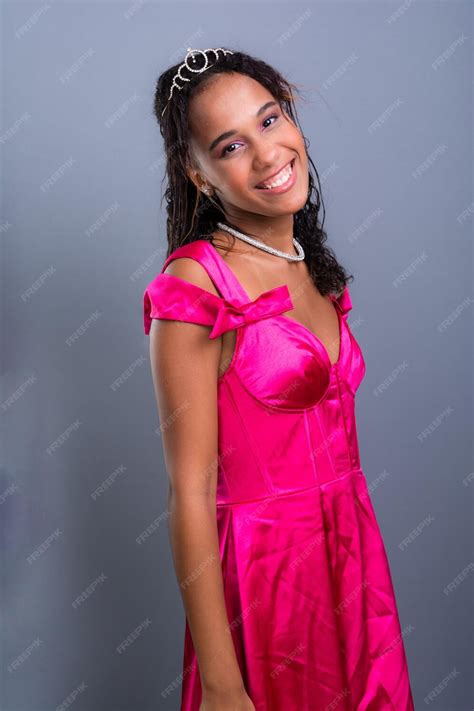 Premium Photo Teenage Girl Beautiful Happy Wearing Pink Clothes