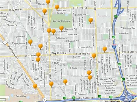 2015 Sex Offender Halloween Safety Map For Royal Oak Royal Oak Mi Patch