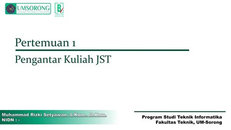 Pengantar Jaringan Syaraf Tiruan Materipptx