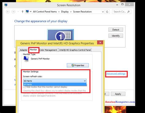 Mengatasi The Current Input Timing Is Not Supported By The Monitor Display Trik Tips Komputer