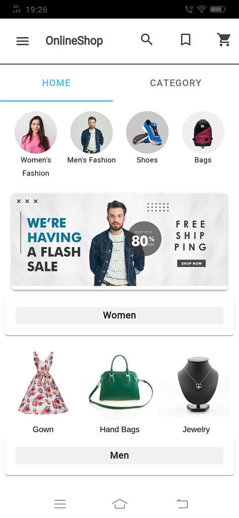 E Commerce Template Ionic 5 Ionic Marketplace