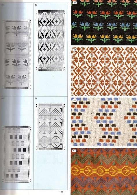 Pattern Library Библиотека узоров жаккардовых спицами Обсуждение