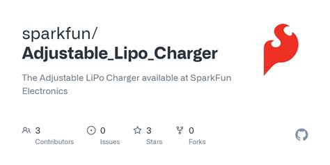 GitHub Sparkfun Adjustable Lipo Charger The Adjustable LiPo Charger Available At SparkFun