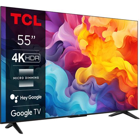 TCL P Smart LED Televízió cm K UHD HDR Google TV eMAG hu