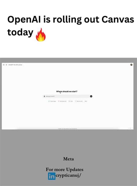 Anuj Jha On Linkedin Ai Openai Chatgpt Gpt Canvas
