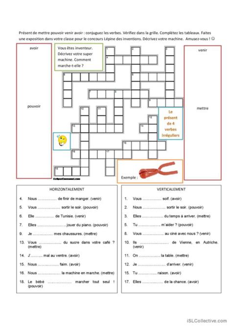 153 Mettre Français Fle Fiches Pedagogiques Pdf And Doc