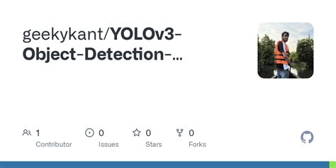 Github Geekykantyolov3 Object Detection Opencv