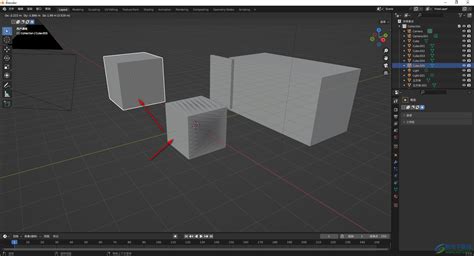 Blender怎么复制模型？ Blender复制物体并移动的方法 极光下载站