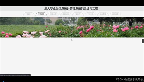 Flask框架滨大毕业生信息统计管理系统的设计与实现毕设源码论文 Csdn博客