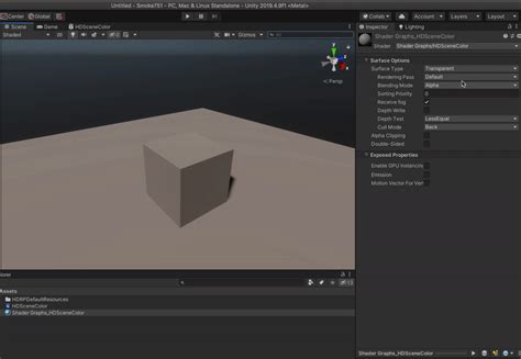 What Is Scene Color Node Actually Supposed To Be On Hdrp Unity Engine Unity Discussions