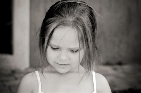 Premium Photo Close Up Of Cute Girl Looking Down