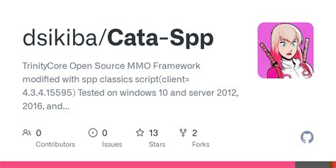Github Dsikibacata Spp Trinitycore Open Source Mmo Framework