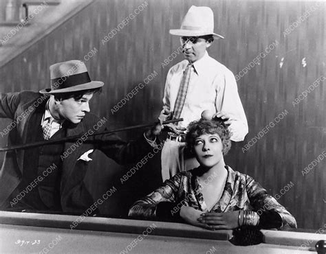 Lawrence Grey Gwen Lee Director Monta Bell Shooting Pool Silent Film