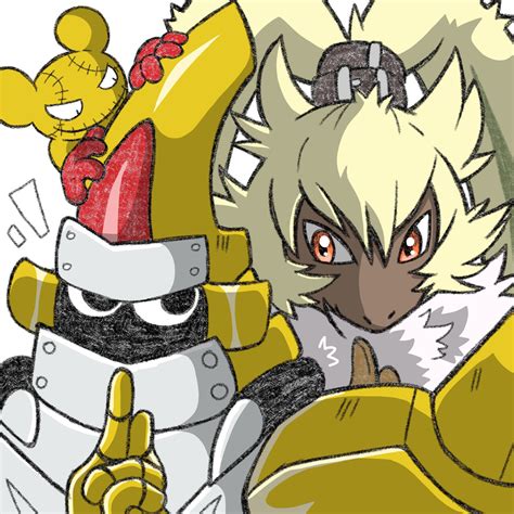 Symbareangoramon Tuwarmon Tyutyumon Digimon Artist Request Highres