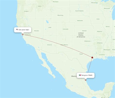 Flights From Tampico To San Jose Tam To Sjc Airlines And Best Routes