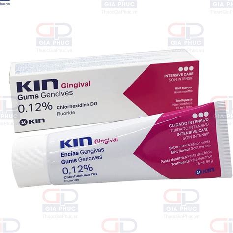 Kin Gingival Toothpaste Toothpaste And Mouthwash For People With Gingivitis Antibacterial