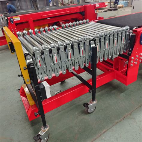 Factory Made Portable Carton Conveyor For Efficient 20ft Container Loading Unloading