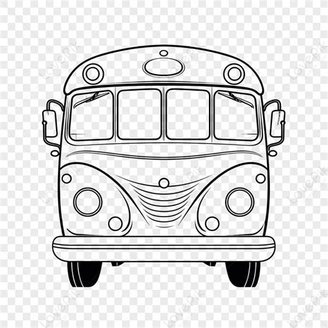무료 버스 색칠 페이지 개요 스케치 드로잉 벡터개요 예술차량 Png 일러스트 무료 다운로드 Lovepik