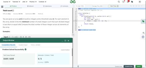 Adarsh Kanungo On Linkedin Geekstreak2024 Gfgchallenge Codingstreak
