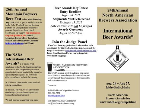 Nabacomp Tri Fold Brochure 2021 V01142021page 0001 North American Brewers Association